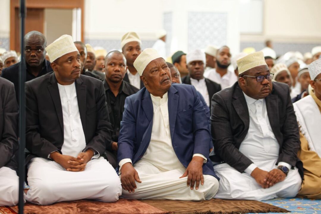 PRESIDENT SAMIA SULUHU HASSAN ATTENDS THE EID EL-FITR PRAYER - Tanzania