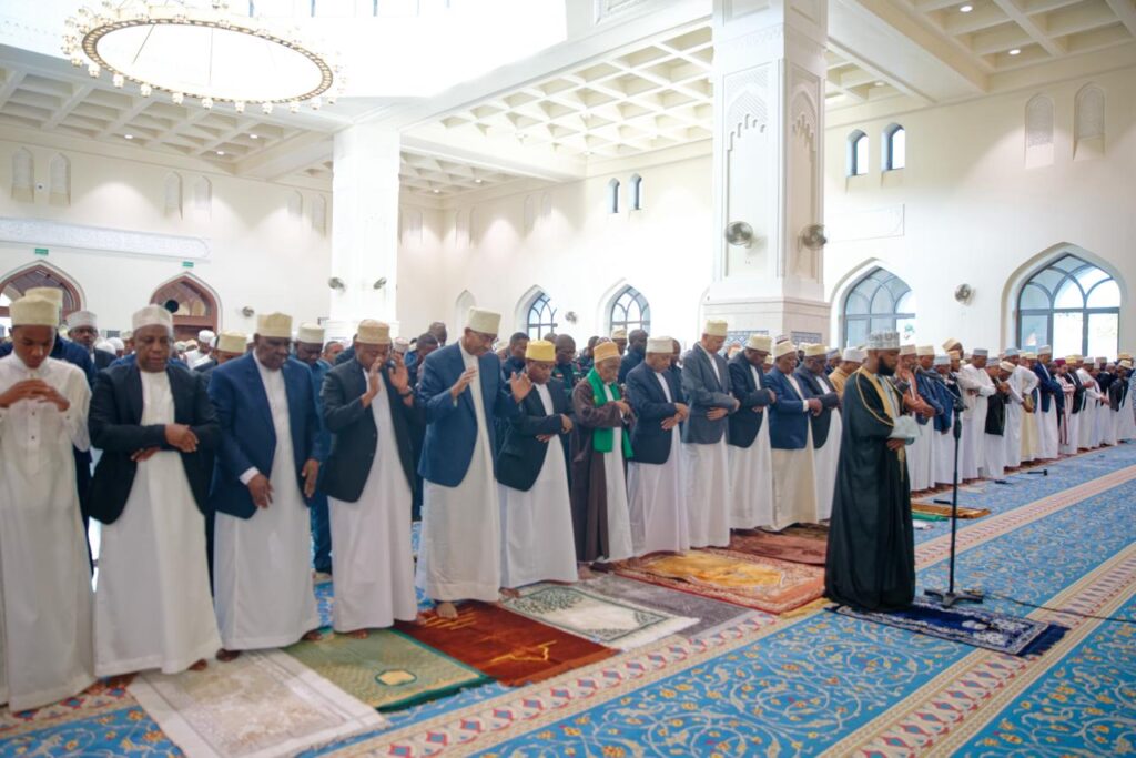 PRESIDENT SAMIA SULUHU HASSAN ATTENDS THE EID EL-FITR PRAYER - Tanzania