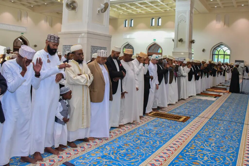 PRESIDENT SAMIA SULUHU HASSAN ATTENDS THE EID EL-FITR PRAYER - Tanzania