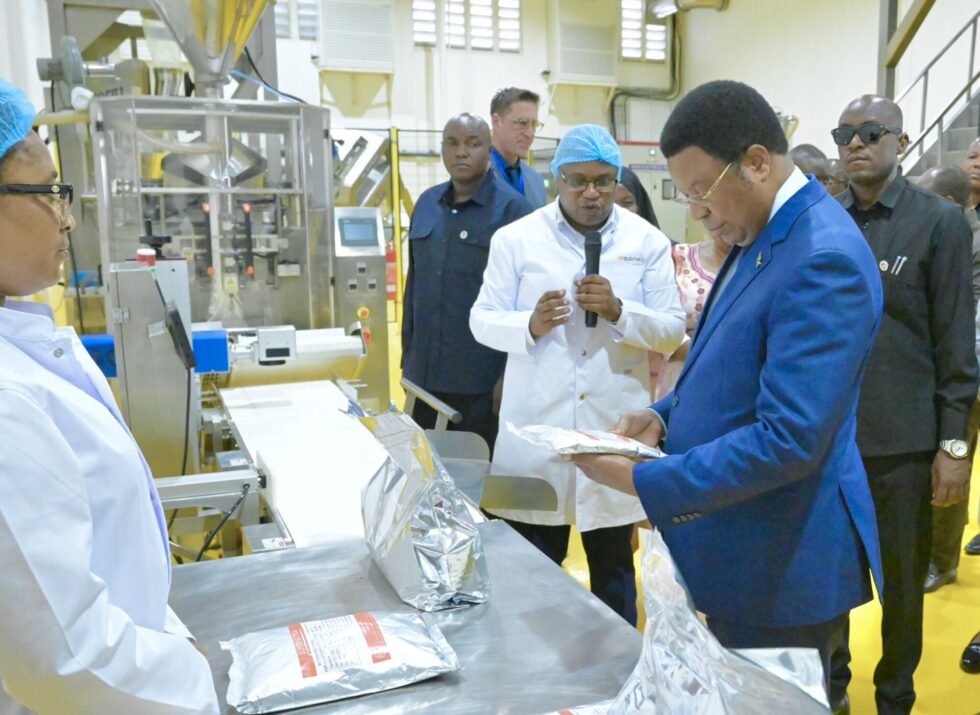 THE INAUGURATION OF SANKU NUTRIENT PREMIX BLENDING FACTORY - Tanzania