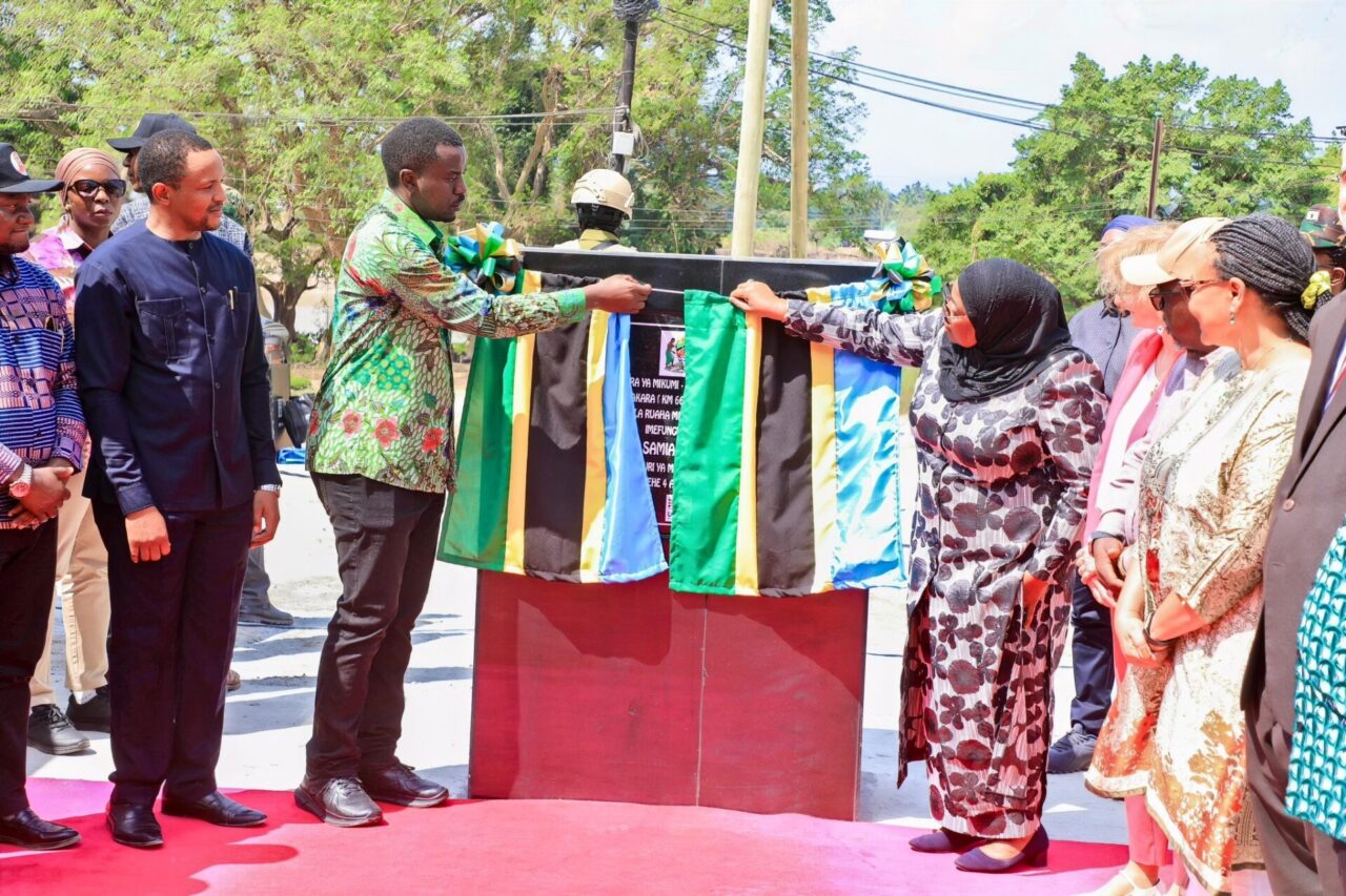 INAUGURATION OF THE TANZANIA KIDATU-IFAKARA ROAD AND RUAHA MKUU BRIDGE ...