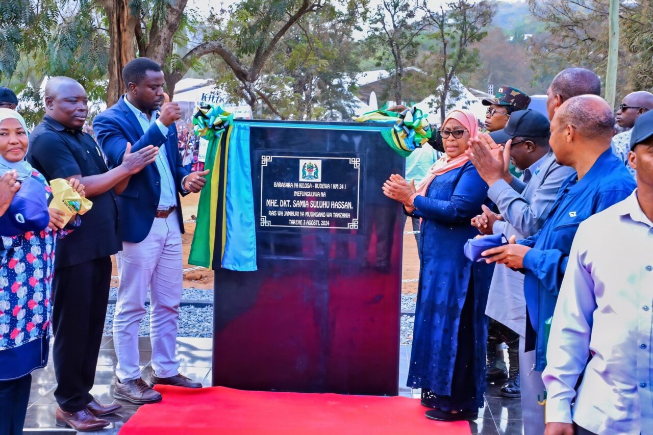INAUGURATION OF THE TANZANIA KIDATU-IFAKARA ROAD AND RUAHA MKUU BRIDGE ...